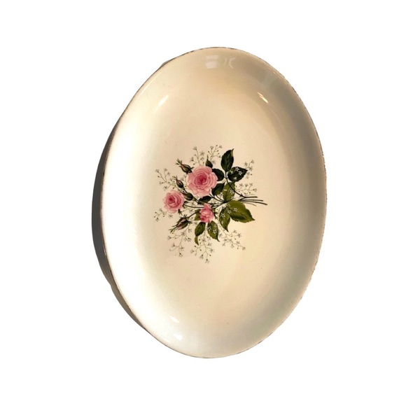 Hall China | Dining | Hall China Heather Rose Oval Platter Dinnerware ...